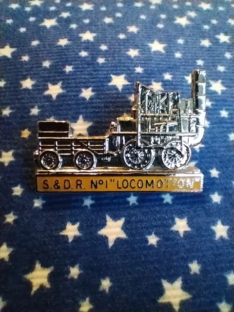 VINTAGE S&DR NO.1 Locomotion Steam Engine Badge (219) £4.87 - PicClick UK