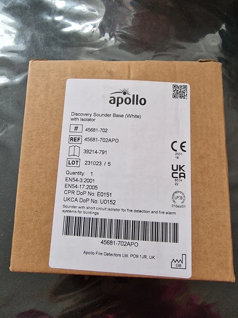 APOLLO DISCOVERY SOUNDER Base With Isolator 45681-702 £35.00 - PicClick UK
