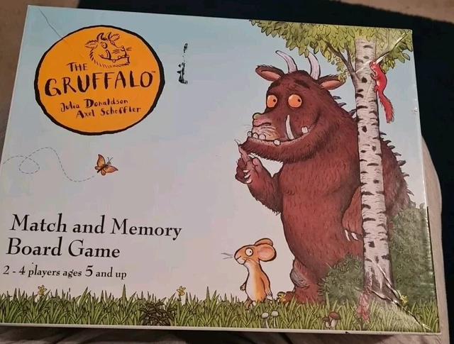 THE GRUFFALO MATCH And Memory Board Game 2-4 Players Learning Kids BNIB ...