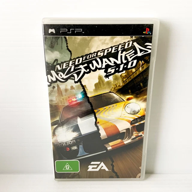 NEED FOR SPEED: Most Wanted 5-1-0 + Manual - PSP - Tested & Working EUR ...