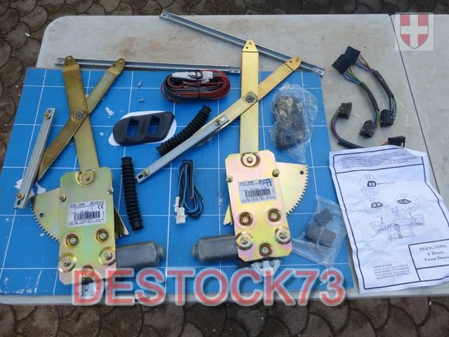 SSANGYONG MUSSO FRONT Electric Glass Lift Converter Kit $335.05 ...