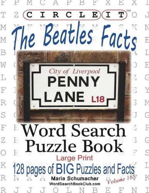 CIRCLE IT, THE Beatles Facts, Word Search, Puzzle Book by Maria ...