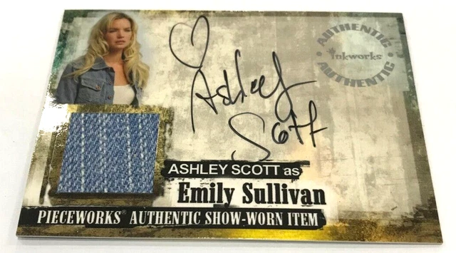 INKWORKS JERICHO SEASON 1 Card Autograph Costume Card Pwa2 Ashley Scott ...