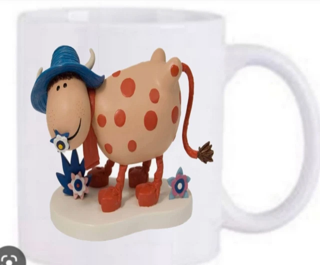 MAGIC ROUNDABOUT ERMINTRUDE cow mug Dishwasher Proof free postage new £ ...