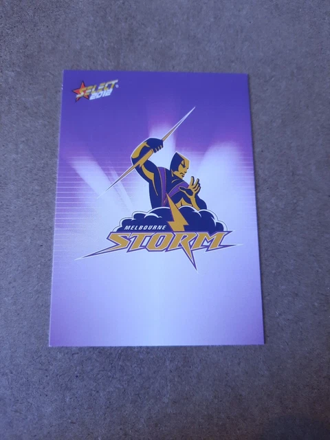 2012 SELECT NRL Champions Melbourne Storm Crest $1.99 - PicClick AU