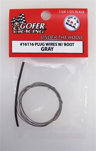 GOFER RACING 16116 1/24-1/25 Maßstab Stecker Drähte Mit Boot Grau EUR 5 ...