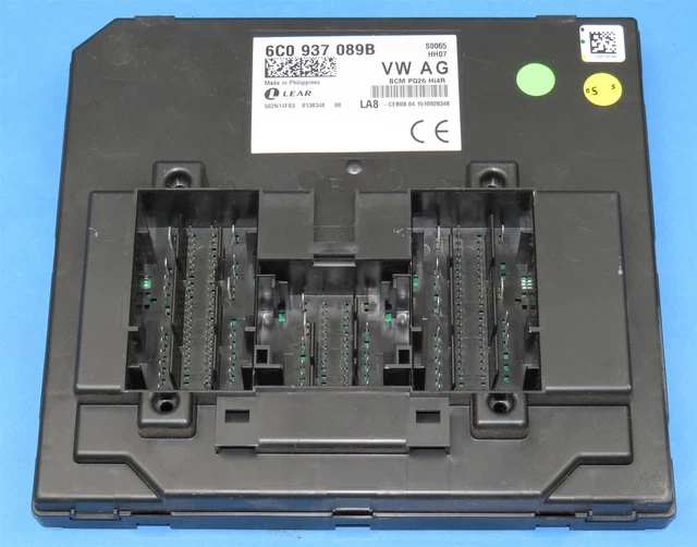 VW POLO 6C Convenience Control Body Control Module 6C0937089B £74.99 ...