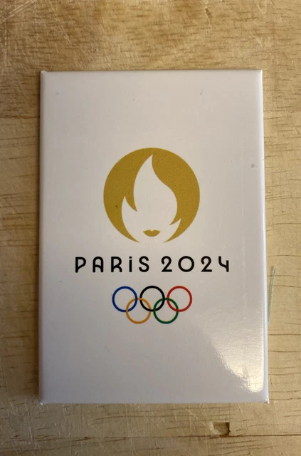 OFFICIALLY LICENSED PARIS 2024 Olympics Logo 5 Olympic Rings Magnet ...