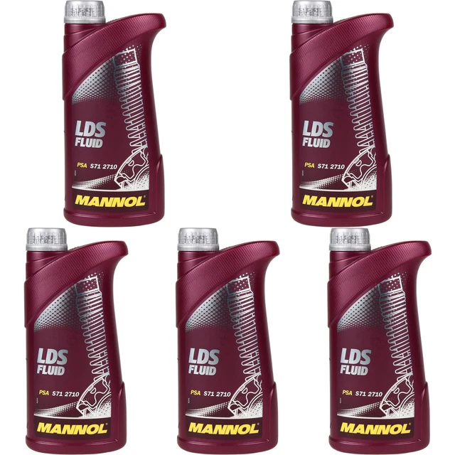 5X1 LITRE ORIGINAL MANNOL Liquide Hydraulique LDS Fluide EUR 57,61 ...