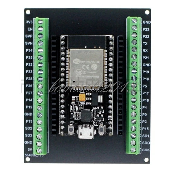 ESP32/ESP32S/CP2102 DEVELOPMENT DEV Board/ Expansion Board 2.4GHz Dual ...