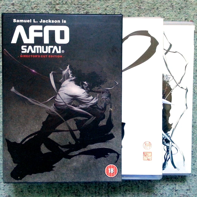 AFRO SAMURAI DIRECTOR'S Cut (Manga 2x DVD, 2008) Samuel L. Jackson ...