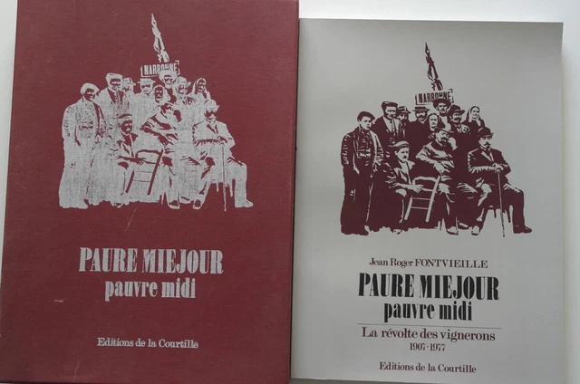 PAURE MIEJOUR PAUVRE Midi Révolte des Vignerons 1907 Fascicule journal ...