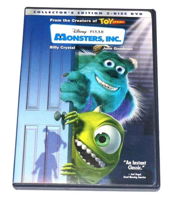 Disney Pixar Monsters Inc 2 Disc Dvd Collectors Edition 1470 Picclick Ca