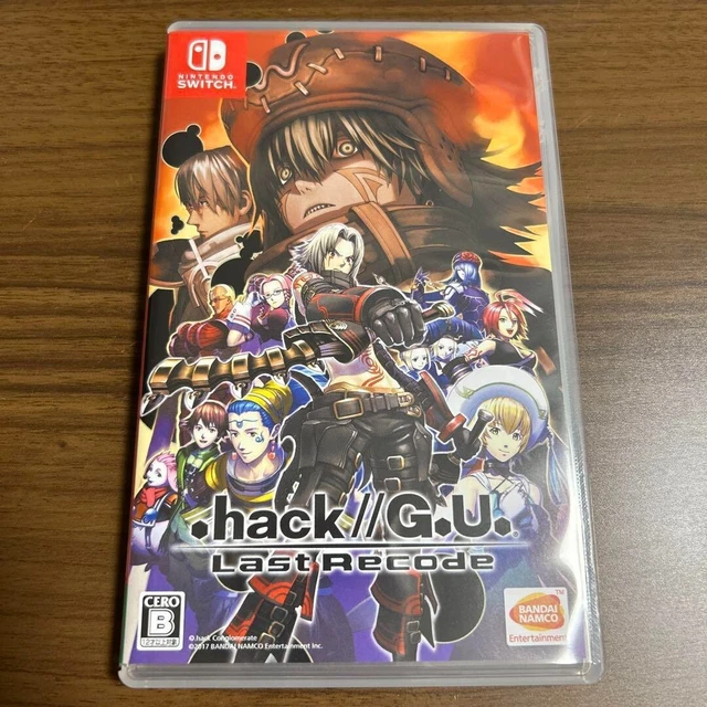 NINTENDO SWITCH .HACK G.U. Last Recode Used Japanese Edition JP FS EUR 50,82 - PicClick FR