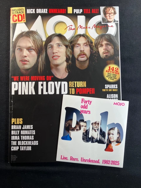MOJO MAGAZINE JUNE 2025 Pink Floyd W/Pulp Cd Exc Condition £5.47 ...
