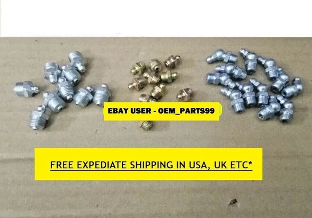 TERNA JCB - Qtà capezzoli grasso 30 pz parte n. 1450/0001 1450/0002 ...