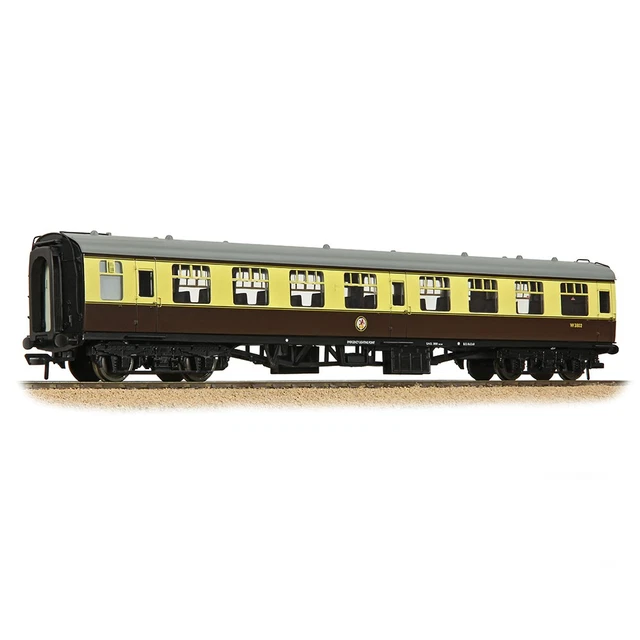 BACHMANN BRANCHLINE 39-054D BR Mk1 TSO Tourist Second Open BR (WR) Choc ...