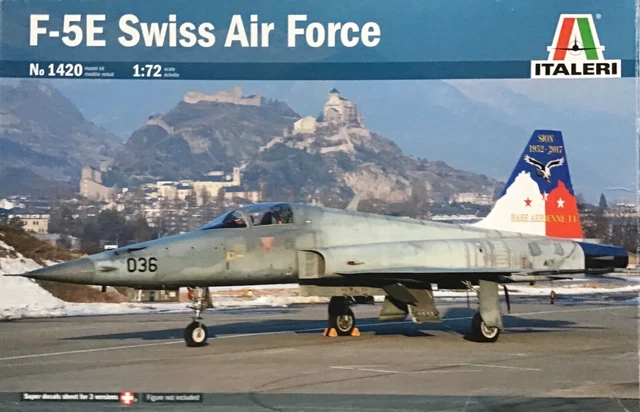 1/72 ITALERI NORTHROP F-5E Swiss Air Force Tiger Ii / Ref: 1420 EUR 15,00 - PicClick FR