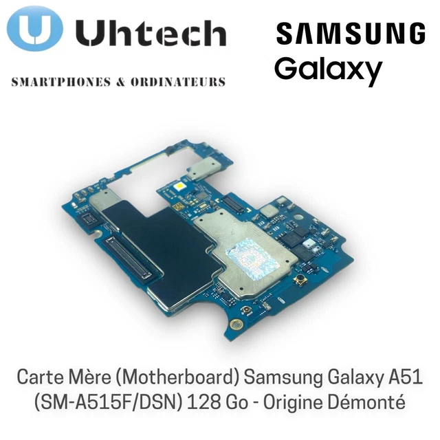 CARTE MÈRE (MOTHERBOARD) Samsung Galaxy A51 SM-A515F/DSN 128Go ...
