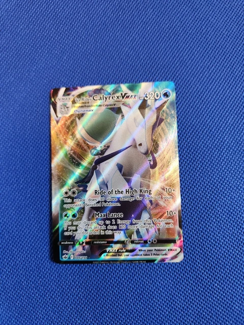 POKEMON - ICE Rider Calyrex VMAX - 046/198 - Chilling Reign - Ultra ...