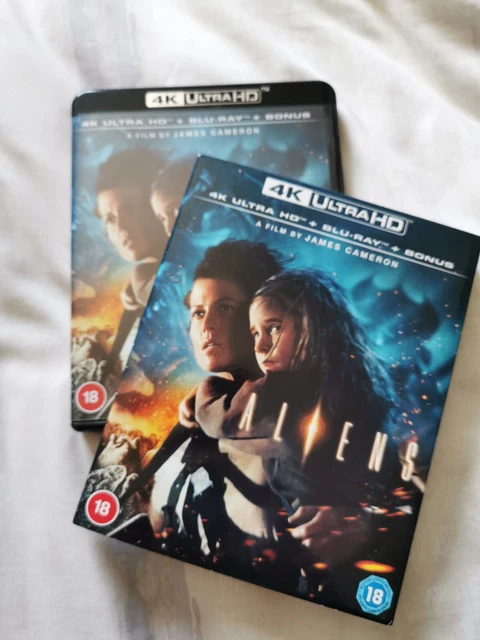 ALIENS BLU-RAY 4K Case (NO 4K Disc) Sigourney Weaver James Cameron £8.00 - PicClick UK