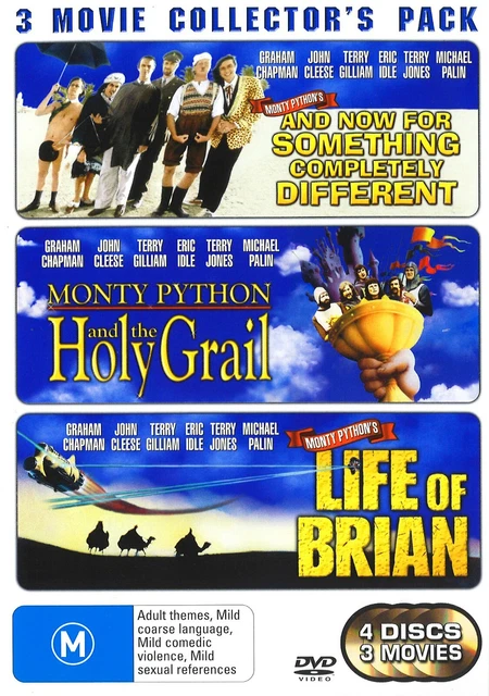 177A NEW SEALED Monty Python's Life Of Brian+ Holy Grail+Something ...