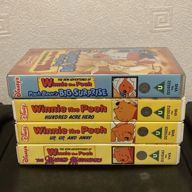 WINNIE THE POOH VHS tapes £10.00 - PicClick UK