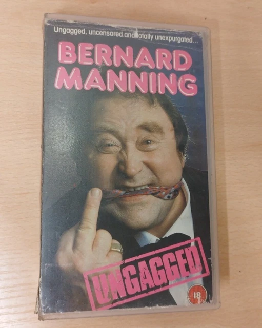 BERNARD MANNING - Ungagged VHS £4.50 - PicClick UK