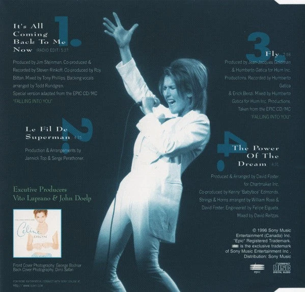 CELINE DION - It's All Coming Back To Me Now - Used CD - G1450z EUR 19 ...