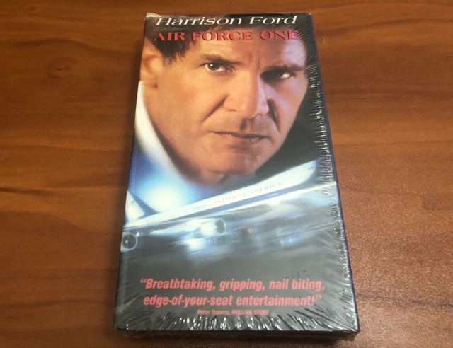 NEW AIR FORCE ONE VHS TAPE MOVIE FACTORY SEALED CASSETTE w/ WATERMARKS ...
