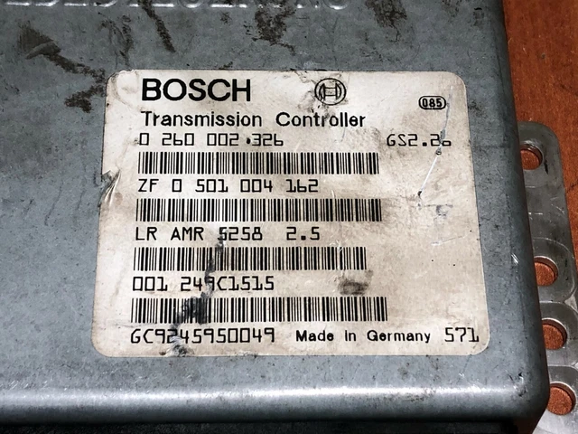 RANGE ROVER P38 Gearbox Control Module Unit Ecu Bosch 0260002326 ...