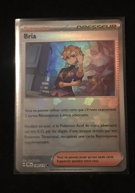 CARTE POKEMON Dresseur Bria Pokeball 100/131 Évolution Prismatiques Ev8 ...