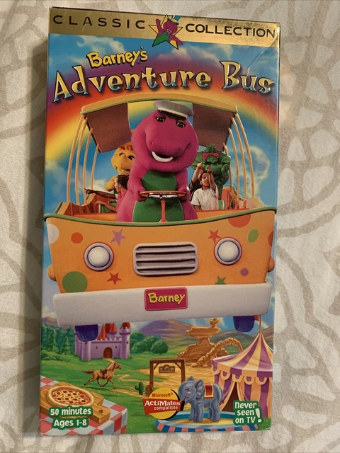 BARNEY’S ADVENTURE BUS - Classic Collection VHS (1997) £9.90 - PicClick UK