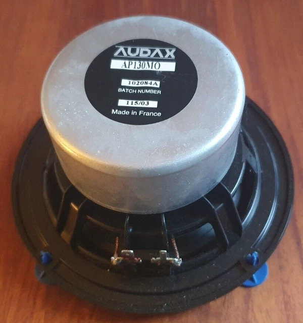 AUDAX AP130M0 6 ohm 5 1/4" Speaker Bass/Midrange 30W. Never used in ...