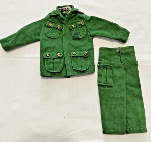 ACTION MAN VINTAGE Palitoy/Original American Green Beret Uniform c1967 ...