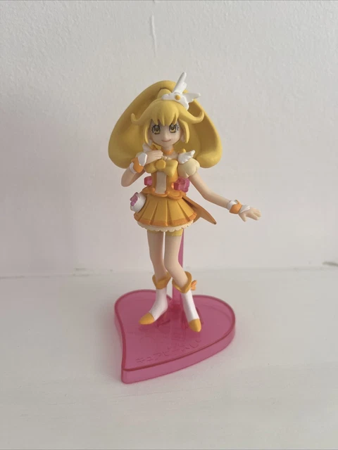 BANDAI SMILE PRECURE Glitter Force Cure Peace Cutie Figure Pretty Cure ...