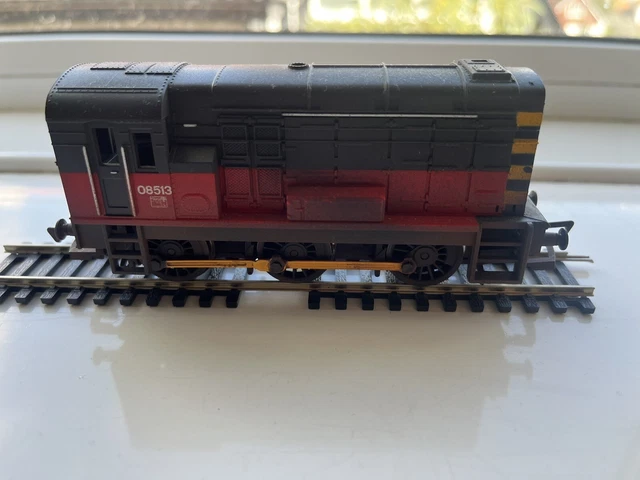 HORNBY CLASS 08 Diesel Shunter 08513 Parcels Livery R2669 £52.00 ...