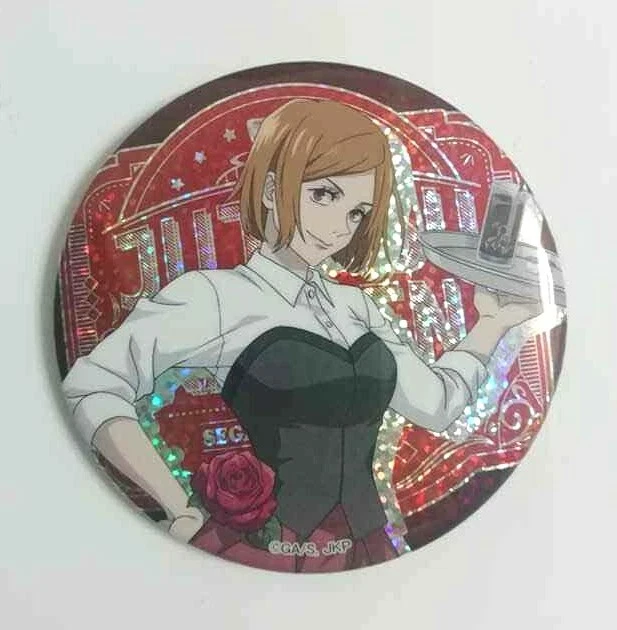 Jujutsu Kaisen Sorcery Fight Sega Cafe Can Badge Button Nobara Kugisaki