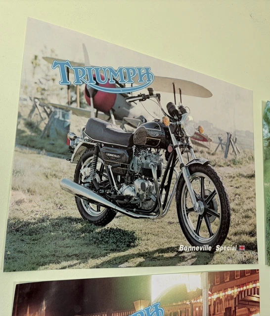 RARE! T140 MERIDEN Triumph T140D Bonneville 750 Special motorcycle ...