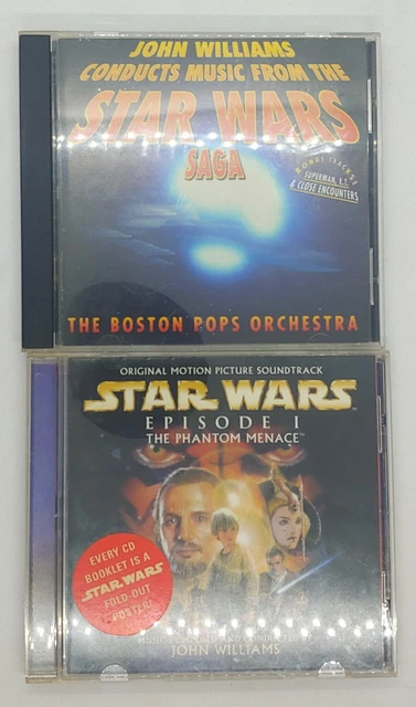 JOHN WILLIAMS CONDUCTS Music From The Star Wars Saga and Episode I ...