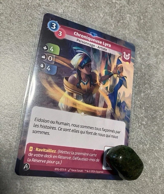 1 X CARTE Rare Altered Tcg : Chroniqueuse LYRA BTG-073-R KS Edition Fr LYRA EUR 1,69 - PicClick FR
