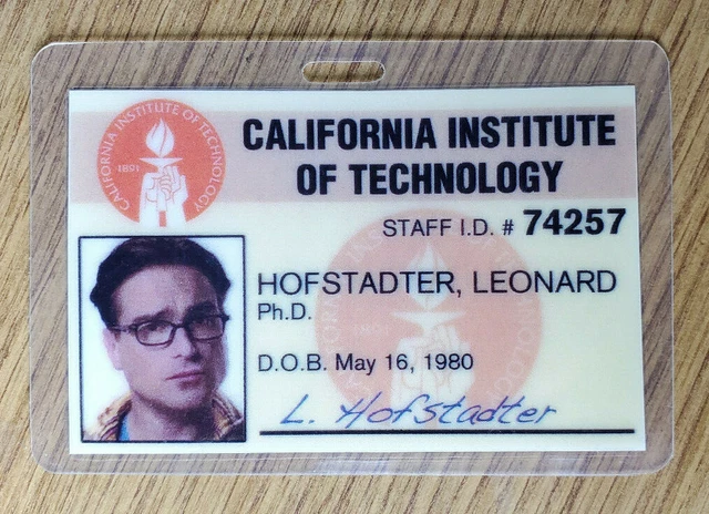 LE COSTUME COSPLAY De Leonard Hofstadter De La Théorie Du Big Bang ...