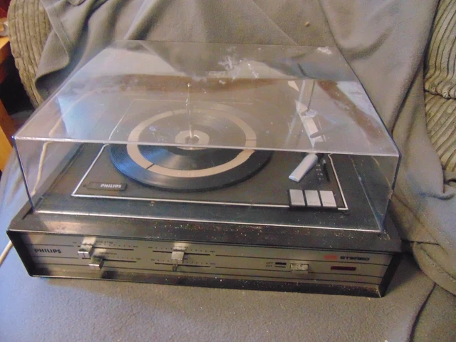 VINTAGE PHILIPS 829 Stereo Record Player £5.92 - PicClick UK