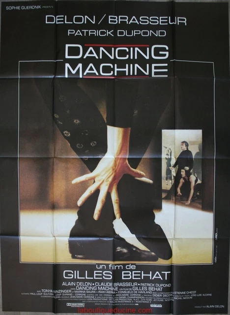 DANCING MACHINE AFFICHE Cinéma / Movie Poster ALAIN DELON Gilles Behat ...