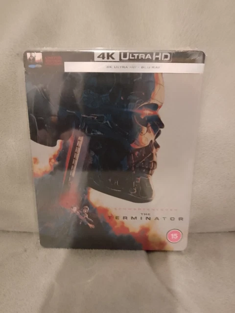THE TERMINATOR (1984) 40th Anniversary (4K + Blu Ray Steelbook). Rare. OOP. £0.99 - PicClick UK