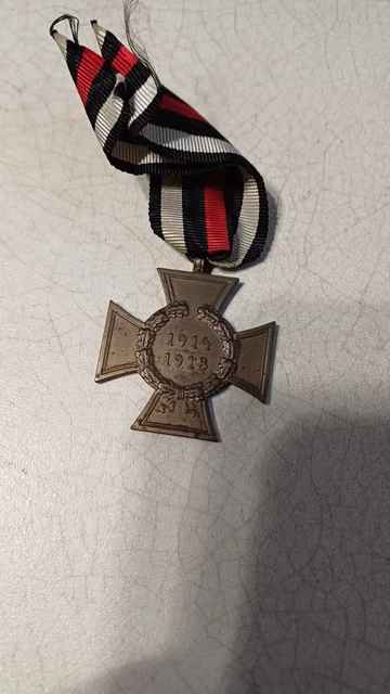 MÉDAILLE CROIX VEUVES Guerre 1914-1918 Empire Allemand WW1 German ...