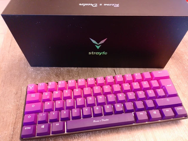 STRAYFE MECHANISCHE TASTATUR - 60% - Hall Effect - 8000 Hz - Rezon x ...