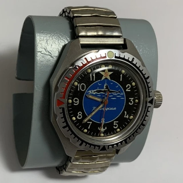 OROLOGIO VINTAGE URSS Uomo Sovietico Vostok Komandirskie Anfibio ...