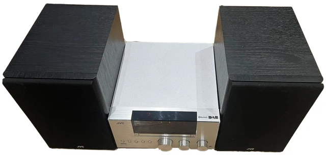 JVC HI-FI SYSTEM DAB CD Player Radio Wireless Valve Amp Traditional S/N ...