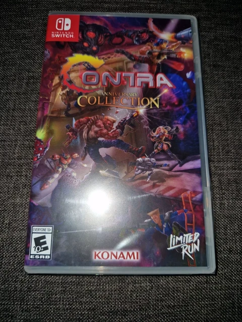 CONTRA ANNIVERSARY COLLECTION Nintendo Switch Limited Run Games - Neu ...